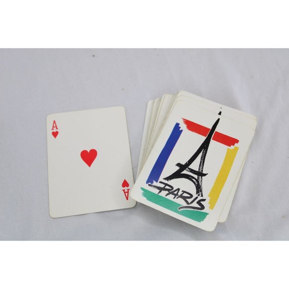 Toys | Paris France Eiffel Tower Playing Cards Deck Vintage 89615 ...